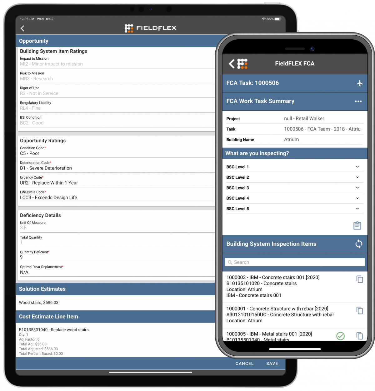 Facility Conditions Assessment | FieldFLEX
